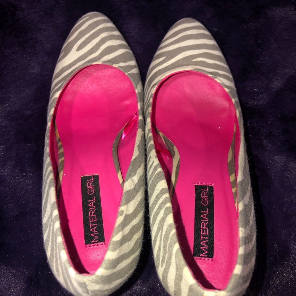 Zebra Print Madden Girl Pumps - Gem
